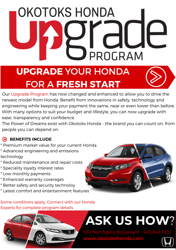 Vehicle Exchange Program - Okotoks Honda